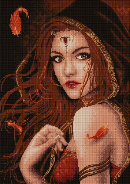 Ethereal Red – Diamond Art Club