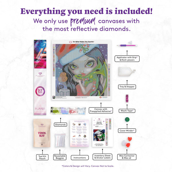 Faces of Faery 132 – Diamond Art Club