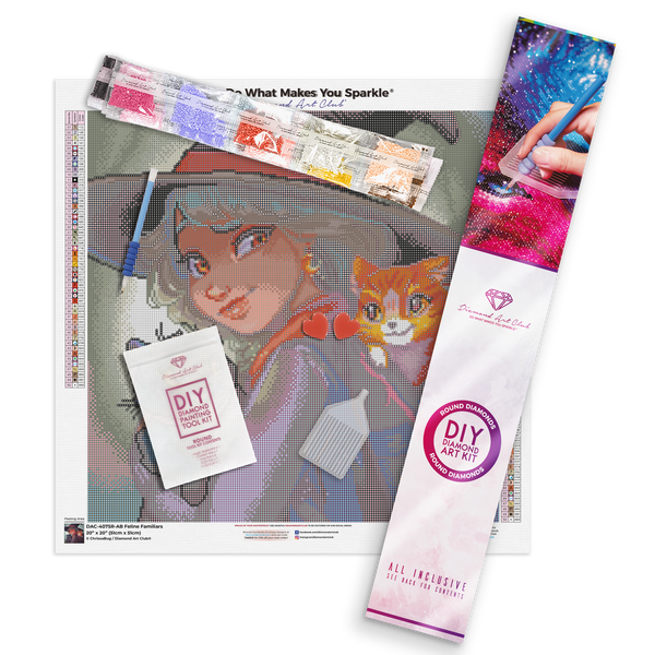Feline Familiars – Diamond Art Club