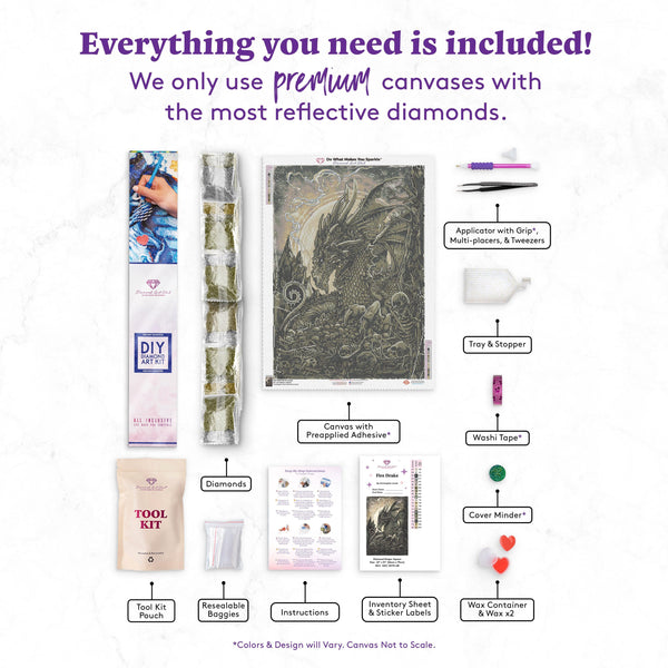 Fire Drake – Diamond Art Club