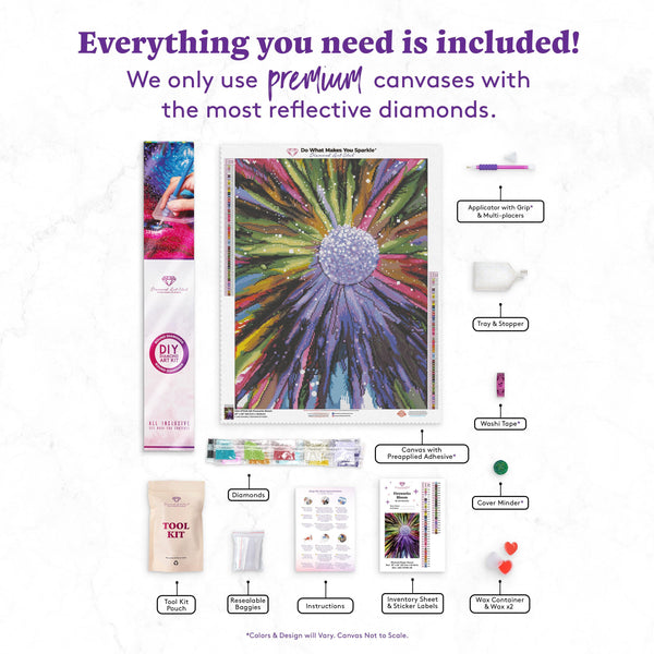 Fireworks Bloom – Diamond Art Club