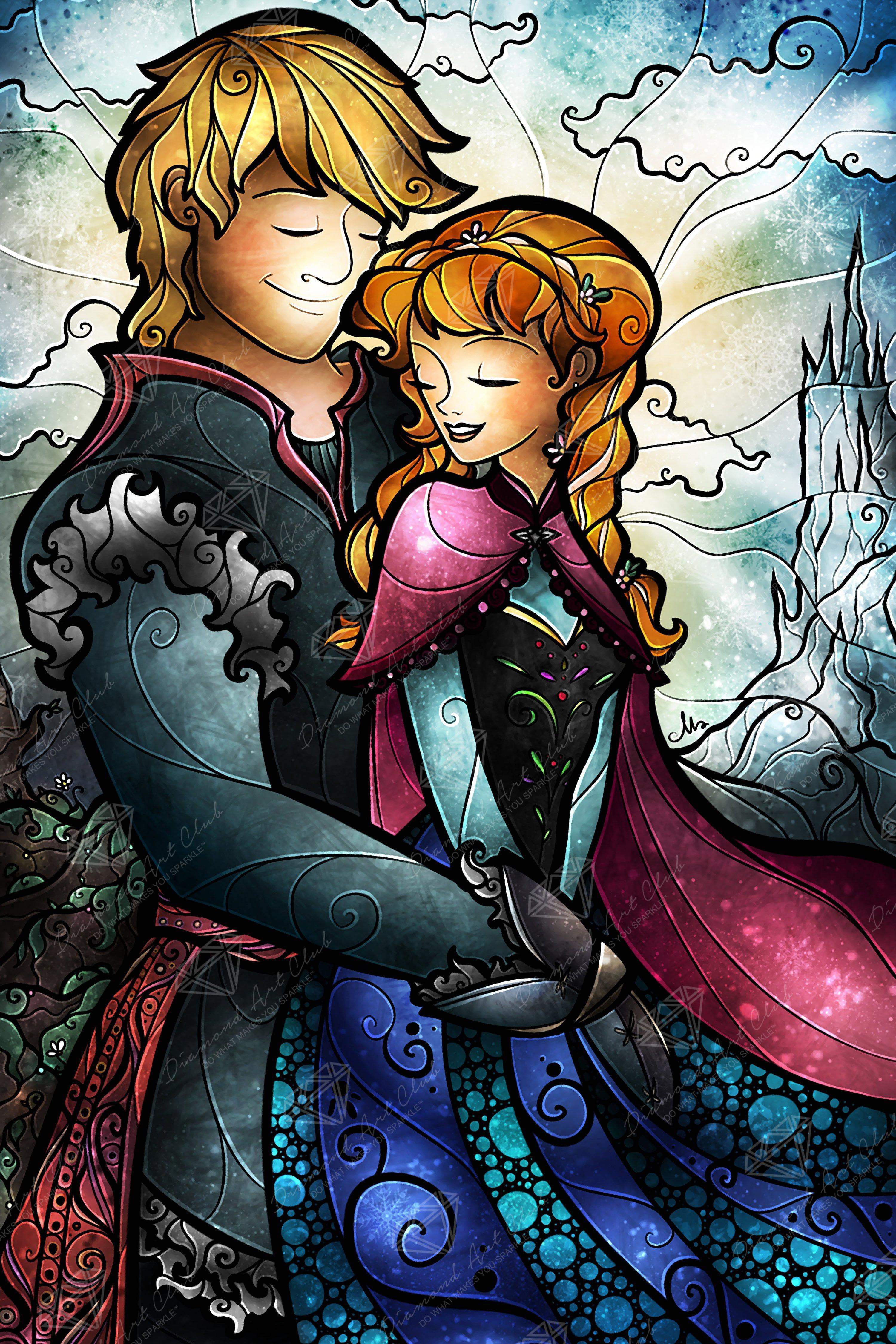 Frozen Anna And Kristoff Fan Art
