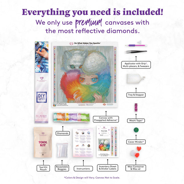 Foxy Lady – Diamond Art Club