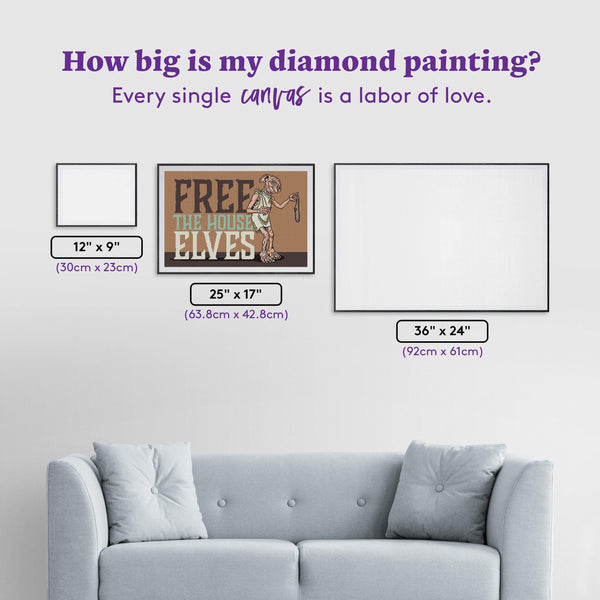 Free the House Elves – Diamond Art Club