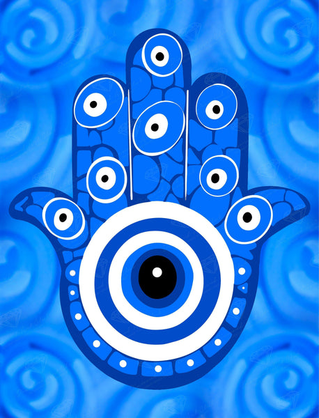 Hamsa Hand of Fatima – Diamond Art Club