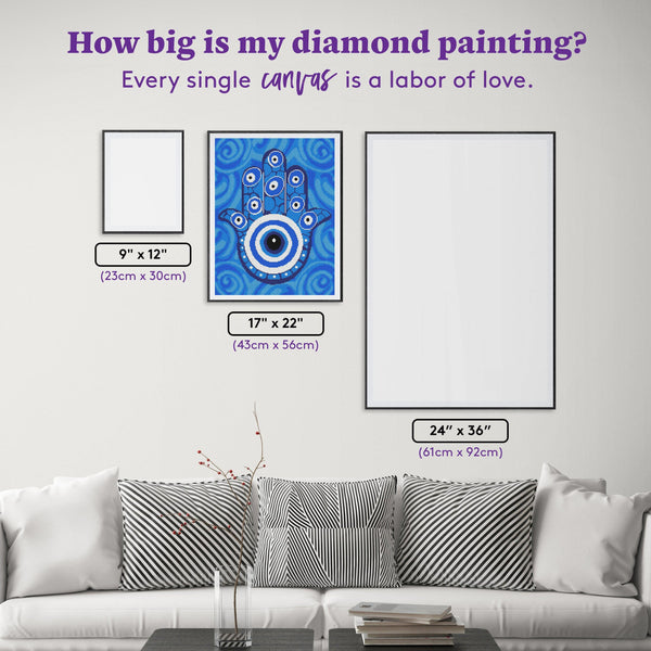 Hamsa Hand of Fatima – Diamond Art Club