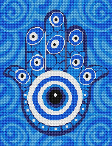 Hamsa Hand of Fatima – Diamond Art Club