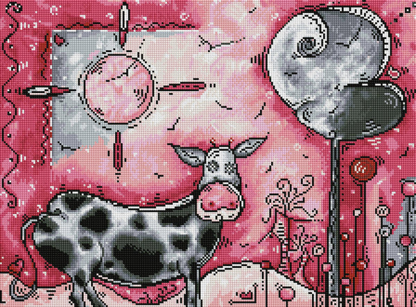 I Love Moo – Diamond Art Club