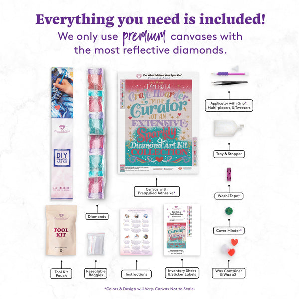 I'm Not A Craft Hoarder – Diamond Art Club