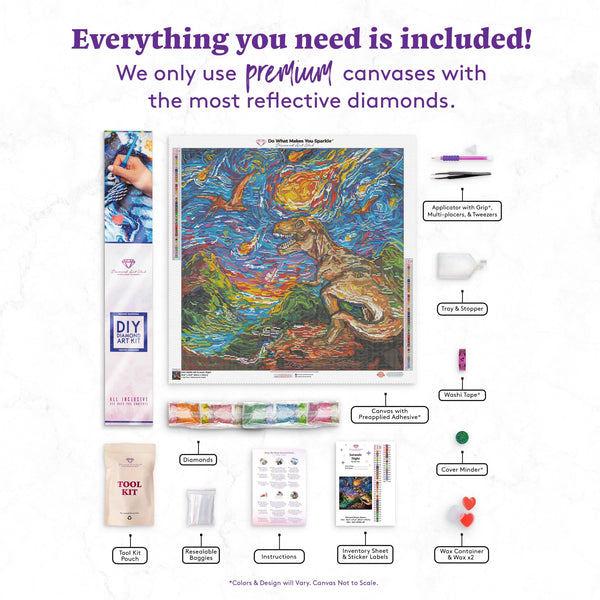 Jurassic Night – Diamond Art Club