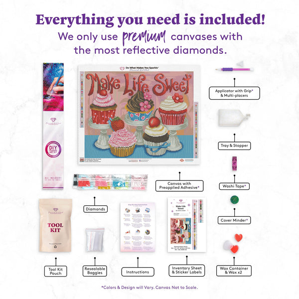 Make Life Sweet – Diamond Art Club