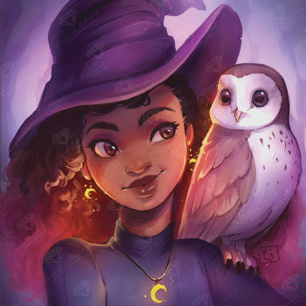 Moon Owl Magic – Diamond Art Club