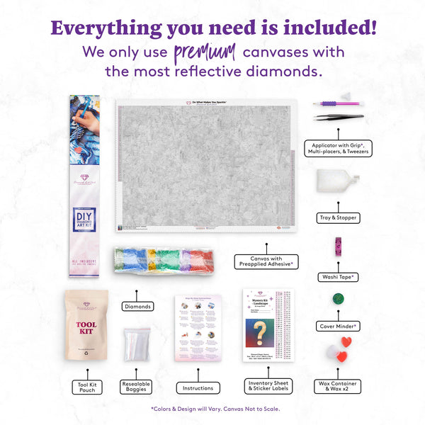 Mystery Kit #19 - Landscape – Diamond Art Club