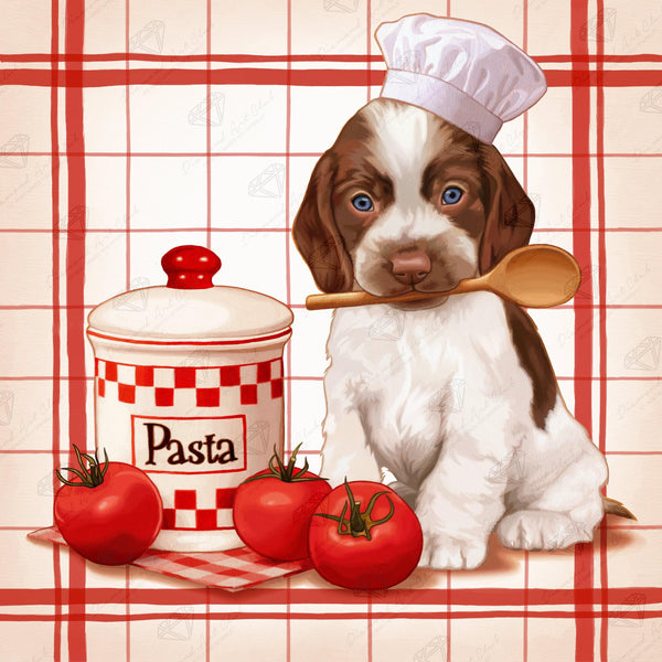 Pasta Puppy – Diamond Art Club