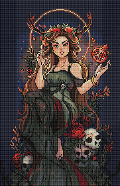 Persephone, Queen of the Underworld – Diamond Art Club