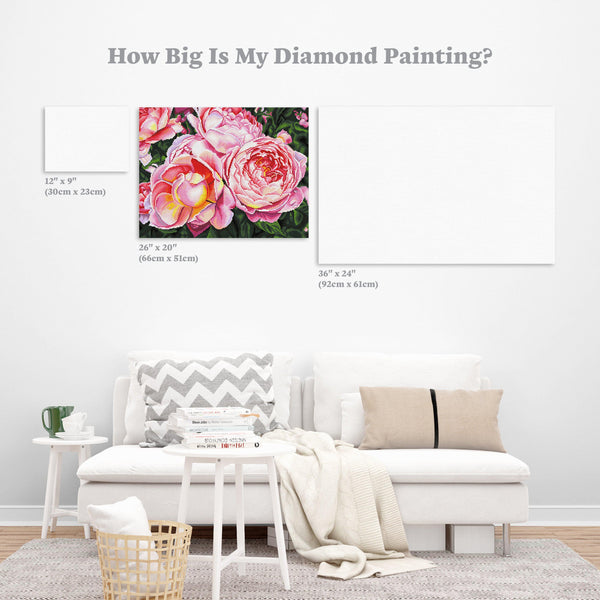 Pink Roses – Diamond Art Club