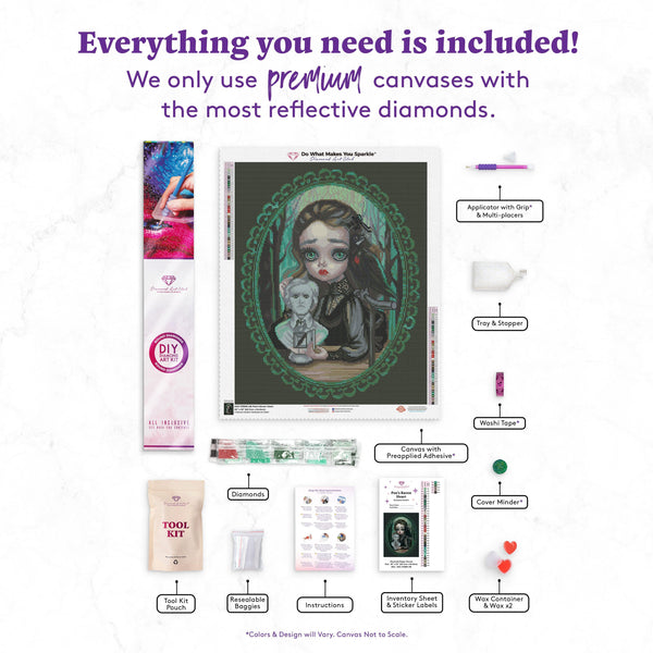 Poe's Raven Heart – Diamond Art Club