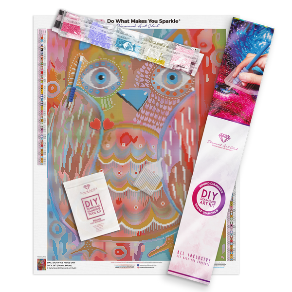 Proud Owl – Diamond Art Club