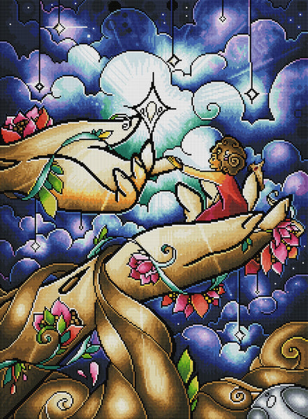 Psalm 8 Diamond Painting | Diamond Art Club™