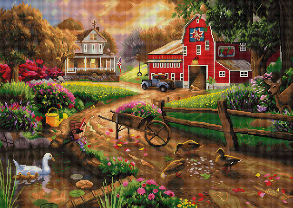 Quaint Farm – Diamond Art Club