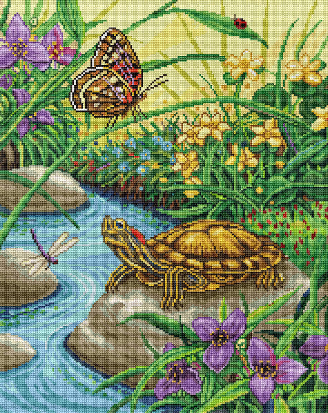 Red Eared Slider – Diamond Art Club
