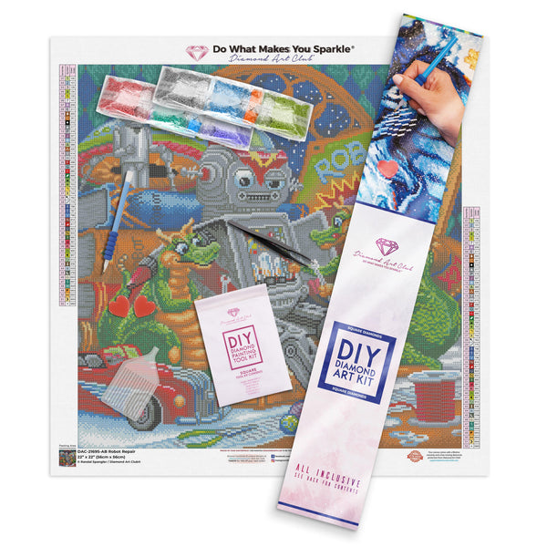 Robot Repair – Diamond Art Club