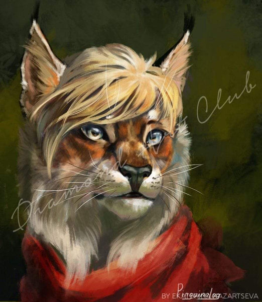 Sassy Cat – Diamond Art Club