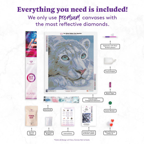 Snow Leopard – Diamond Art Club