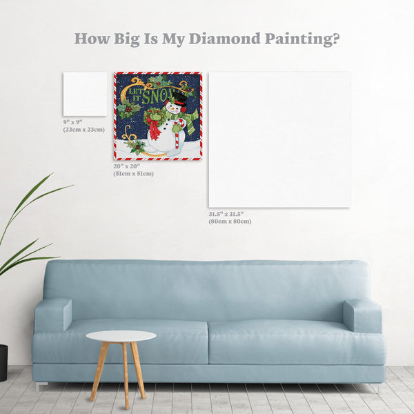 Snowman (Let It Snow) – Diamond Art Club