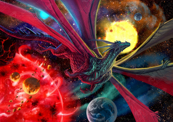 Space Dragon – Diamond Art Club