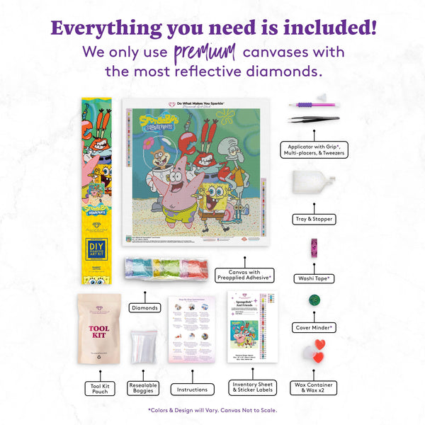 SpongeBob Diamond Painting | Diamond Art Club®