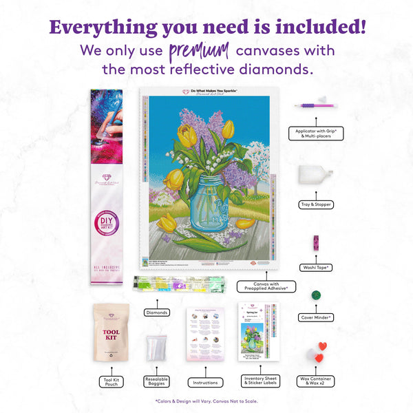 Spring Jar – Diamond Art Club