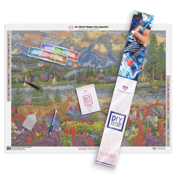 Spring Mountain Majesty – Diamond Art Club