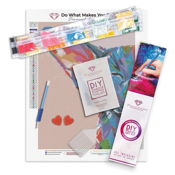 Sunbathing Kitty – Diamond Art Club