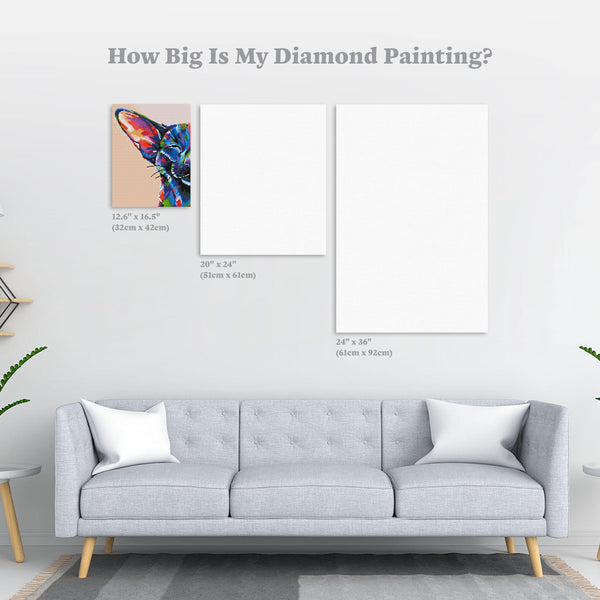 Sunbathing Kitty – Diamond Art Club