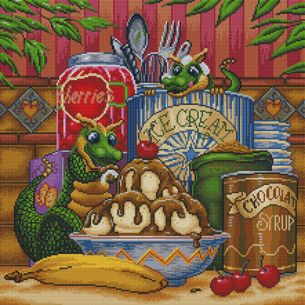 Sundae Delight – Diamond Art Club