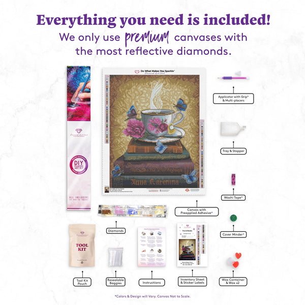 Tea & Books – Diamond Art Club