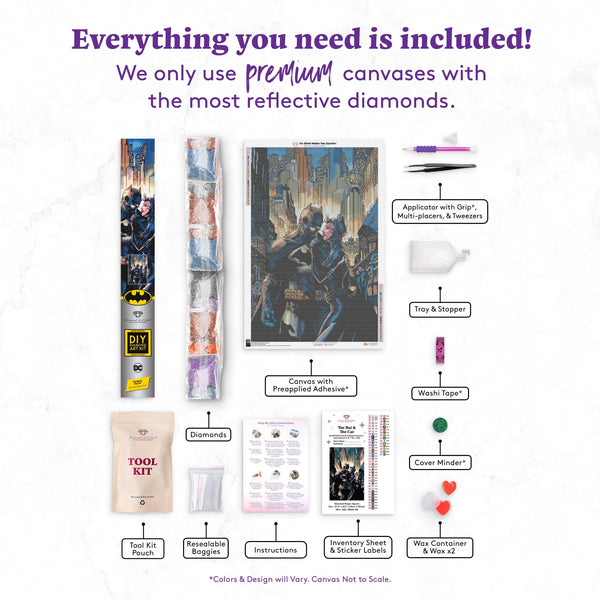 The Bat & The Cat – Diamond Art Club