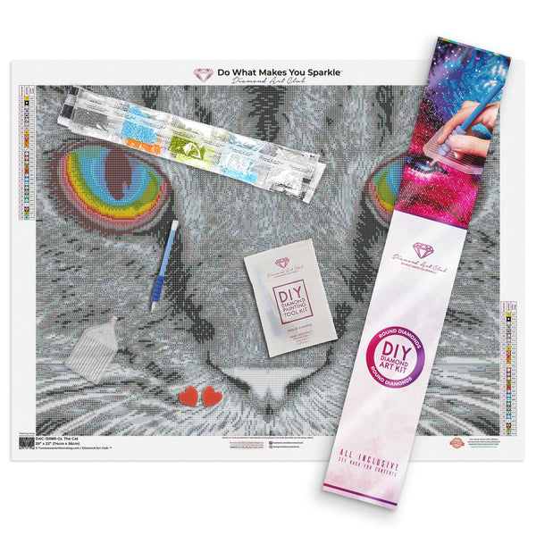 The Cat – Diamond Art Club