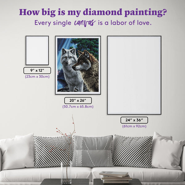 Together Wolves – Diamond Art Club