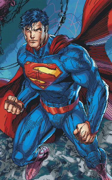 Superman Diamond Painting - Truth and Justice | Diamond Art Club®